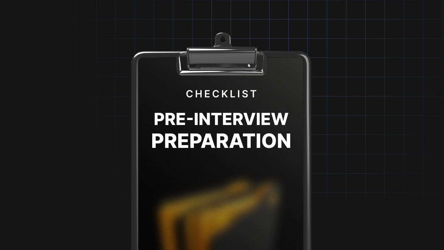 Pre-Interview Preparation | Entrepedia